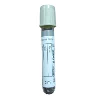 China Vacuum Blood Glucose Collection Tube PET Glass 2ml 13x75mm Sodium Fluoride EDTA for sale
