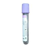 China EDTA Vacuum Blood Collection Tube PET Material Purple Cap 2ml 5ml 10ml for sale