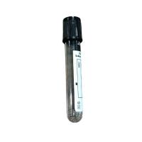 China Black Top ESR Blood Collection Tube 3.8% Sodium Citrate 13x75mm 2ml for Hospital Lab Test for sale