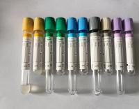 China Disposable EDTA K2 K3 Vacuum Blood Collection Tubes 1-10ml Glass PET for sale