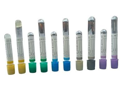 China Custom Vacuum Blood Collection Tube Glass Disposable 1-10ml 13x75mm for sale
