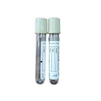 China 10ml Grey Cap Vacuum Blood Collection Glucose Tube with Sodium Fluoride EDTA for sale