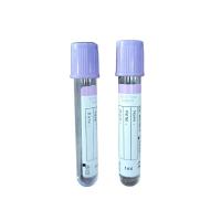 China Medical Disposable EDTA Vacuum Blood Collection Tube K2 K3 2ml 5ml 10ml Glass PET for sale