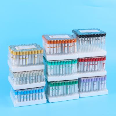 China Disposable Vacuum Blood Collection Tube 13x75mm for Lab Use with Additive Options for sale