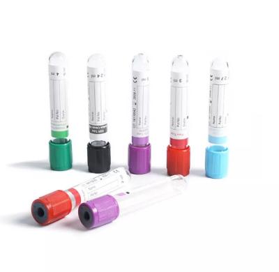 China Disposable Vacuum Blood Collection Tube Sodium Heparin 13x100mm Green Cap for Plasma for sale