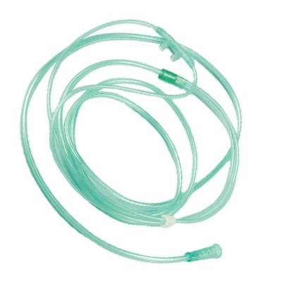 China Medical Grade PVC Nasal Oxygen Cannula with Soft Tips - 18x19x1cm Package Size for O2/CO2 Inhalation for sale