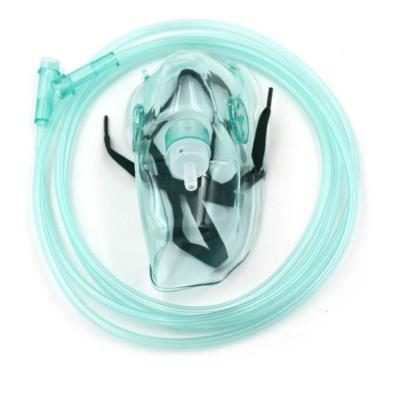 China Medical Disposable Latex-Free Oxygen Mask with Nebulizer - PVC Material, 200cm Tubing, CE ISO Certified for Adult & Pediatric Use for sale