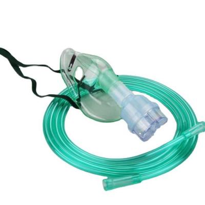 China Clinical Disposable Ultrasonic Baby Nebulizer Mask with 7ft Tubing - Medical Grade PVC in 5 Sizes for sale