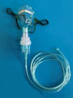 China Disposable Medical Nebulizer Mask with 2m Oxygen Tubing and 6cc Jar in S/M/L/XL Sizes for sale