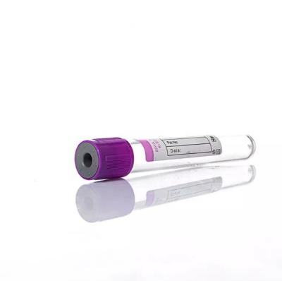 China Disposable Vacuum Blood Collection Tube EDTA 1-10ml PET Glass Custom Size for sale