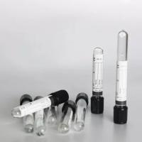 China Black Top ESR Vacuum Blood Collection Tube 1-10ml Glass for Hematology Test for sale