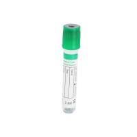 China Green Top Lithium Heparin Blood Collection Tube 5ml 13x75mm Vacuum Venipuncture for sale