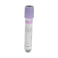 China Medical Purple EDTA K3 Vacuum Blood Collection Tube 1-10ml PET Glass Single Use for sale
