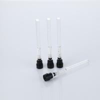 China Black ESR Vacuum Blood Collection Tube 8x120mm 1.28mL Sodium Citrate Glass for sale