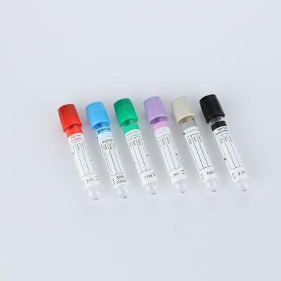 China Disposable Vacuum Blood Collection Tubes 1-10ml Glass PET with Additives for Hospital Medical Use for sale