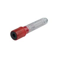 China Medical Blood Collection Vacuum Tube No Additive Red Plain Tube 5ml 13x75mm for sale