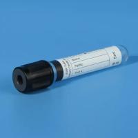 China ESR Vacuum Blood Collection Tube 1-10ml Black Top CE Certified for Hospital Laboratory for sale