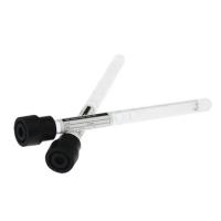 China Medical Disposable ESR Vacuum Blood Collection Tube Black Cap 1-10ml 13x75mm for sale