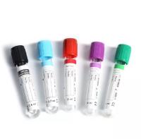 China Vacuum Blood Collection Tubes 2ml 4ml PET EDTA Lab Test Tubes 100 Pcs Wrap Packaging for sale