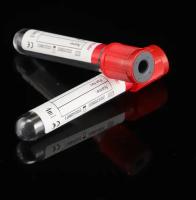 China Pro Coagulation Blood Collection Tube 13x75mm 4ml Red Cap Clot Activator PET Glass for sale