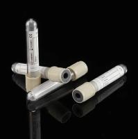 China Medical Gray Top Glucose Vacuum Blood Collection Tube 2ml 13x75mm for Sugar Hemolysis Test for sale