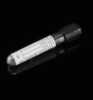China Disposable Black ESR Vacuum Blood Collection Tube 3.8% Sodium Citrate 1-10ml 13x75mm for sale