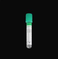 China Vacuum Blood Collection Tube 2ml-10ml Lithium Heparin Green Top PET Glass OEM for sale