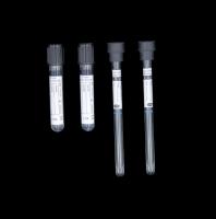 China ESR Tube Vacuum Blood Collection Tube 1-10ml 13x75mm Black Cap Hematology Test for sale