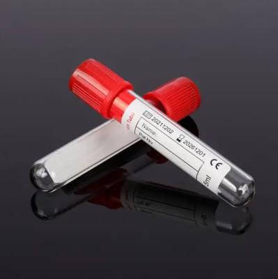 China Plain Vacuum Blood Collection Tube PET 1-10ml 13x75mm for Laboratory for sale