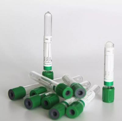 China Customized Size Lithium Heparin Vacuum Blood Collection Tube 1-10ml for Routine Chemistry Tests for sale