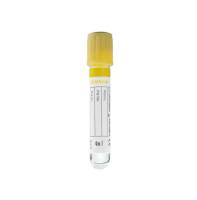 China SST Vacuum Blood Collection Tube 13x75mm Gel Separator 1-10ml Yellow Cap for sale