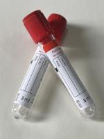 China Plain Red Top Vacuum Blood Collection Tube No Additive 1-10ml 13x75mm for Serum Tests for sale