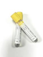 China SST Vacuum Blood Collection Tubes 3ml-10ml Yellow Top Gel & Clot Activator for Serum Separation for sale