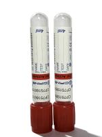 China Vacuum Blood Collection Tube Plain Red 5ml 13x75mm Silica Clot Activator Serum Tube for sale