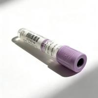 China Lavender Top EDTA Tubes with Push-Down Closure: Enhanced Safety for High-Volume Collections for sale