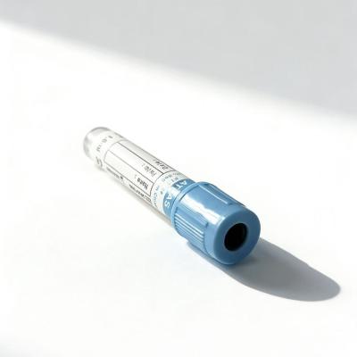 China 1:9 Sodium Citrate Coagulation Tubes 3.2% Push-Down Safety Cap 2mL 4mL 6mL 10mL for sale