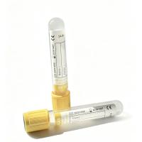 China Yellow Top Serum Separator Tubes 3ml-10ml Clot Activator Gel SST Vacuum Blood Collection for sale