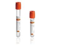 China Orange Top Pro Coagulation Tube BD Vacuum Blood Collection 1-6ml with Clot Activator for Medical Testing for sale