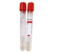 China Plain Serum Blood Collection Tubes 1-6ml Capacity with 80,000 Puncture Cycles - Glass and PET Materials for sale