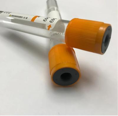 China Gel & Clot Activator Blood Collection Tubes 13×75mm & 13×100mm with 1-6ml Capacity for sale