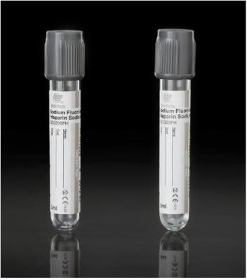 China Glucose Vacuum Blood Collection Tubes 1-6ml with Sodium Fluoride & Anticoagulants for Pharmaceutical Testing for sale