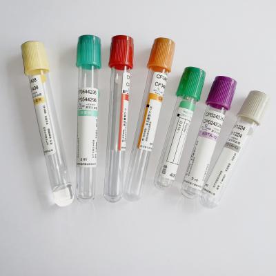 China ISO Certified Vacuum Blood Collection Tubes 2ml-10ml Capacity with PET/Glass Materials for Medical Laboratories for sale