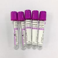 China EDTA Blood Collection Tubes 2ml 5ml for Clinical Hematology Analysis with K2 K3 EDTA Anticoagulant for sale