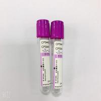 China EDTA Blood Collection Tubes Purple Cap 2ml 3ml 5ml 10ml for Hematology Testing for sale