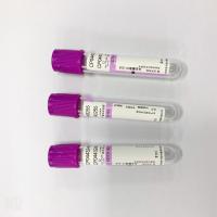 China EDTA K2 K3 Lavender Top Blood Collection Tubes 1-6ml Volume with CE ISO 13458 Certification for sale