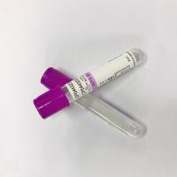 China Medical Disposable EDTA K2/K3 Vacuum Blood Collection Tubes - 2ml to 10ml Capacity, 13×75mm to 16×100mm Sizes for sale