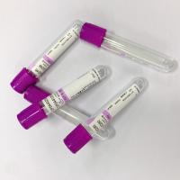 China Clinical Haematology EDTA Vacuum Blood Collection Tube - 13×75mm & 16×100mm Sizes with K2/K3 EDTA Anticoagulant for sale