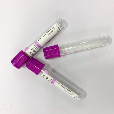 China CE FDA Approved K2 EDTA Blood Collection Tubes 7ml - Purple Cap for Clinical Hematology Testing for sale