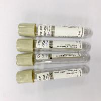 China Disposable Blood Test Tube for Glucose Tolerance Testing - Grey Cap, 100PCS/Tray Packaging, Sodium Fluoride Additive for sale