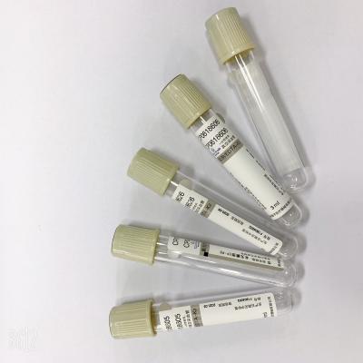 China Medical 13x100 Glucose Blood Collection Tubes - Grey Cap, 1-6ml Volume, Sodium Fluoride Additive for Blood Sugar Testing for sale